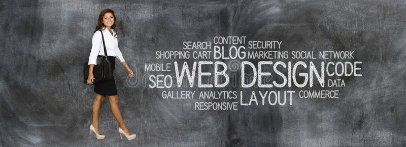 Web Designer stock photo. Image of female, network, portrait - 4288768