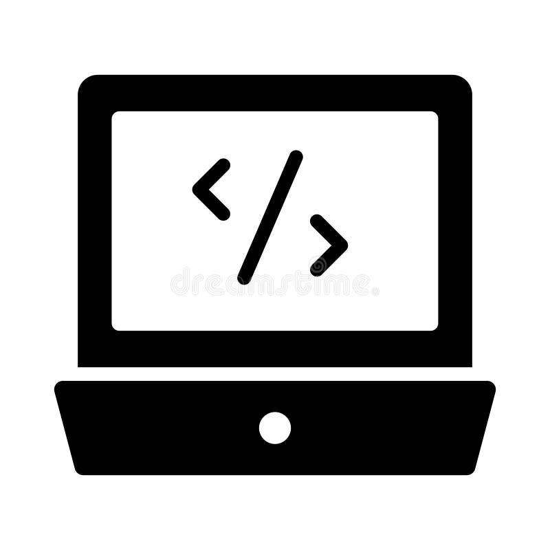 Website Development Icon Modern Illustration Stock Vector ...