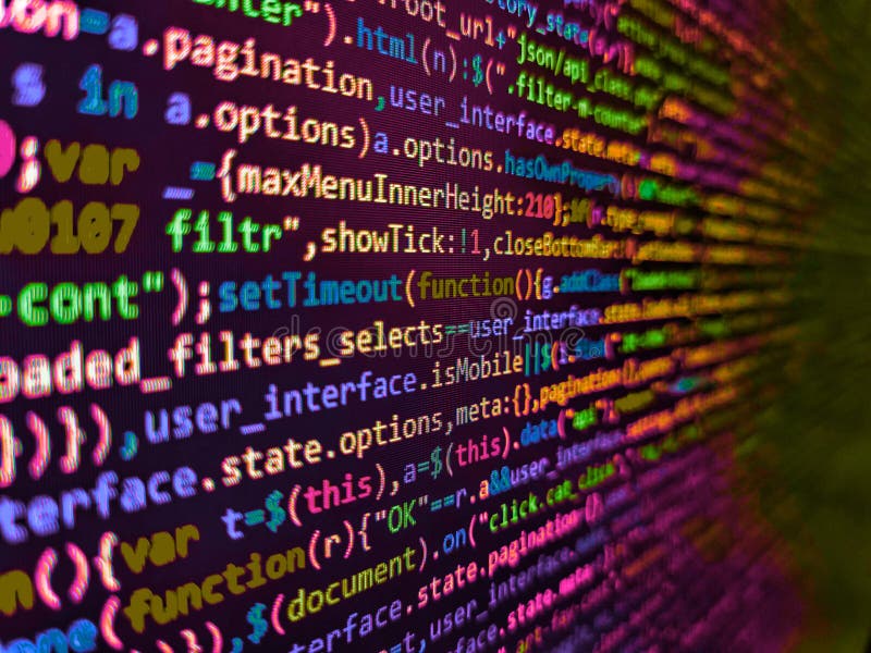 Website Development Javascript Code In Bracket Software Matrix Byte Of Binary Data Rian Code