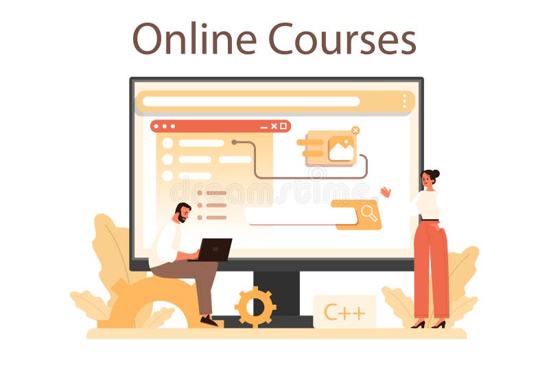 Website Development Online Service or Platform. Support and Development ...