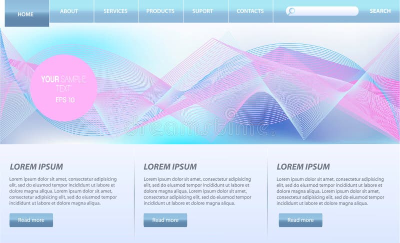 Website Elements stock vector. Illustration of browse - 26822598