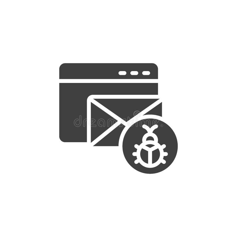 Email phishing line icon stock vector. Illustration of phishing - 227456984