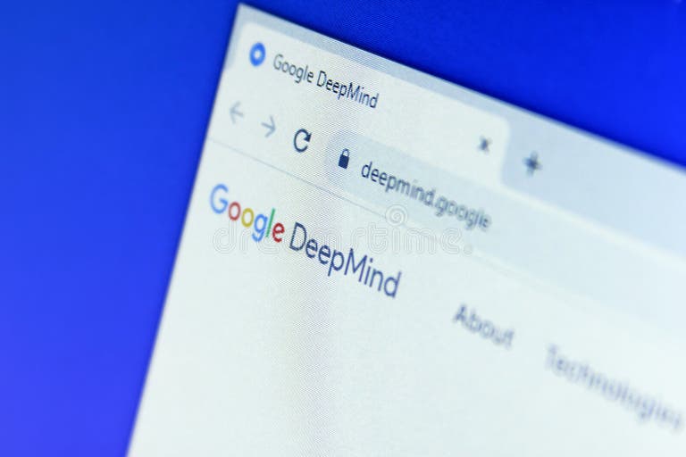 Google DeepMind Artificial Intelligence Company Logo Editorial Image ...