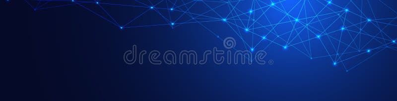 Website Header or Banner Design with Abstract Geometric Background and ...