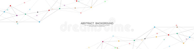 Website Header or Banner Design with Abstract Polygonal Background and ...
