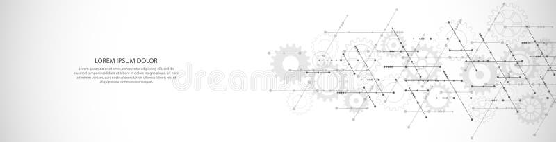 Website Header or Banner Design Template. Abstract Technology ...