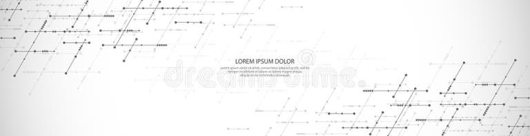 Website Header or Banner Design Template. Abstract Technology ...