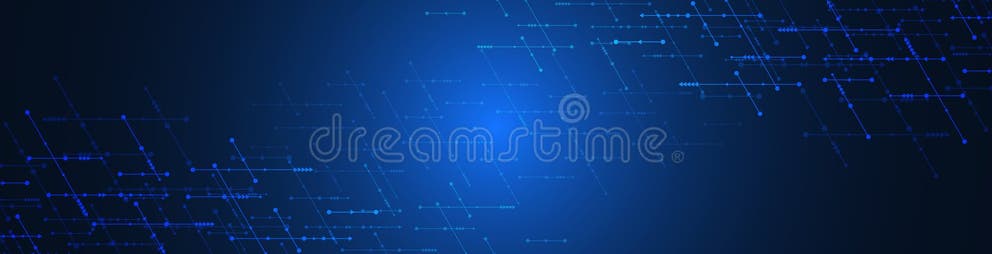 Website Header or Banner Design Template. Abstract Technology ...