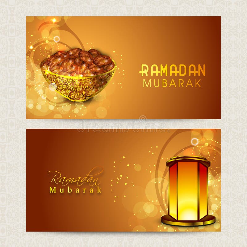 Website Header or Banner for Ramadan Kareem Celebration. Stock ...
