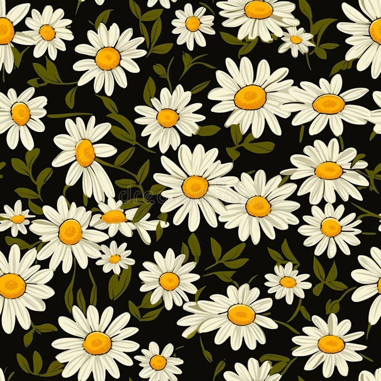 Website Header with Daisy Wedding Invitation Stock Illustration ...