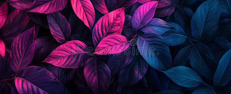 Website Header Poster Design with Pink Blue Black Magenta Abstract ...