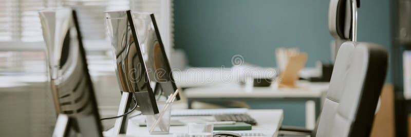 Website Header of Work Zone in Office Stock Photo - Image of business ...