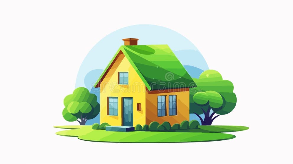 Website Home Shape Icon stock vector. Illustration of interactive ...