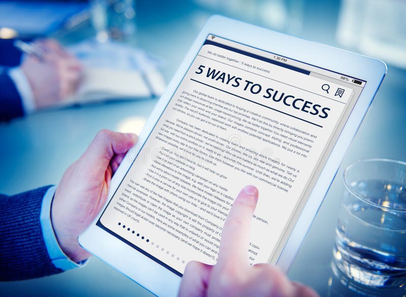 Website Homepage Online Internet Article Concept Stock Photo - Image of ...