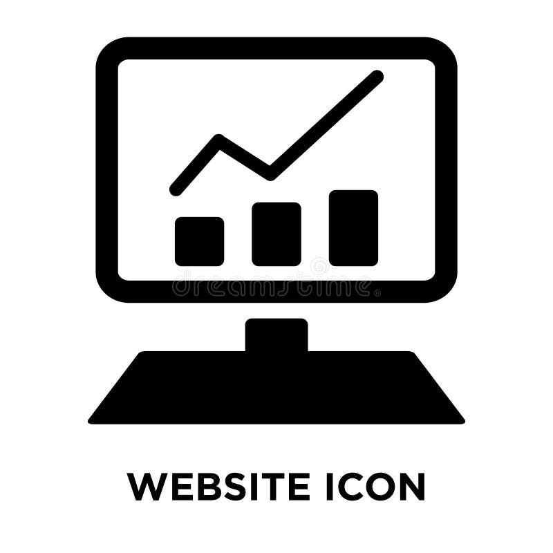 Website Concept Vector Linear Icon Isolated on Transparent Background ...