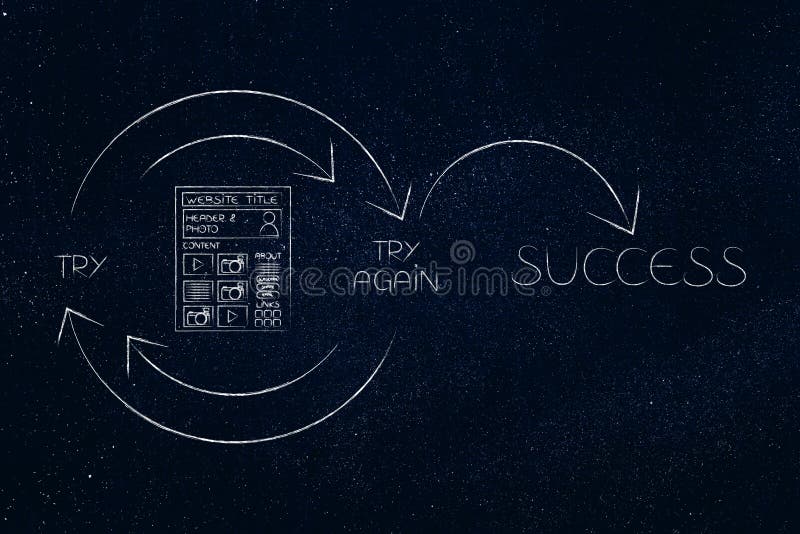 Try Again Icon Stock Illustrations – 276 Try Again Icon Stock ...