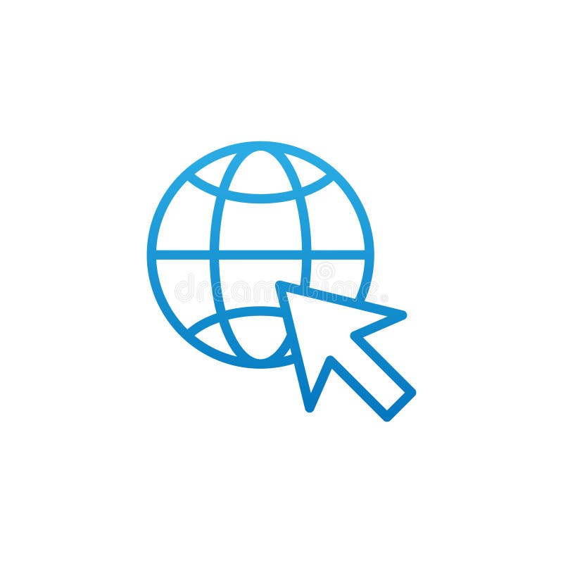 Website Icon Vector Design Illustration. Website WWW Icon Stock Vector ...