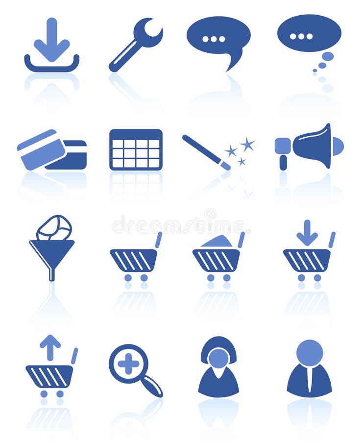 Website icons stock vector. Illustration of button, reproducer - 5311699
