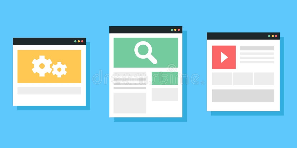 Browser Frame Stock Illustrations – 10,397 Browser Frame Stock ...