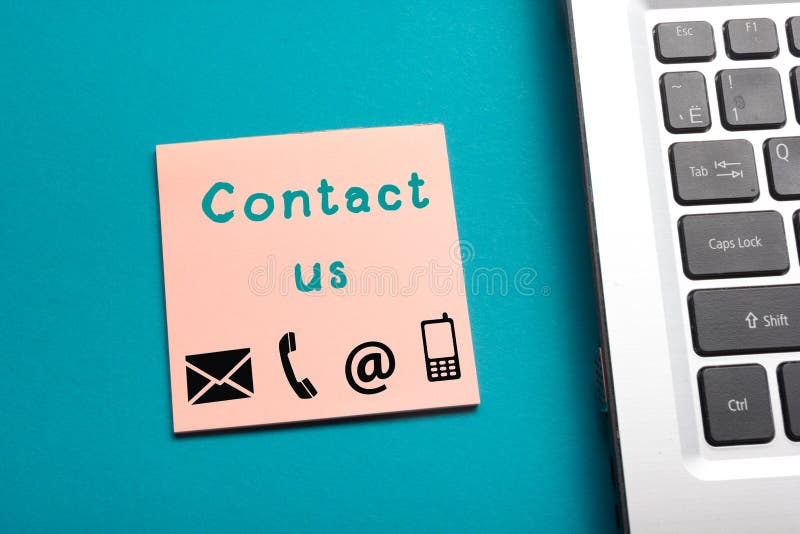 Contact Us Internet Concept Stock Photo - Image of banner, http: 26877060