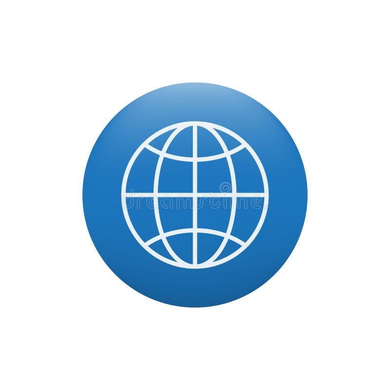 Website Internet Icon. Web Symbol Vector Stock Vector - Illustration of ...