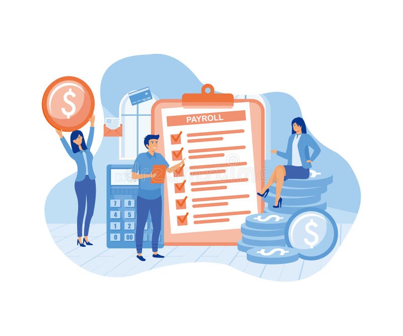 Website or Landing Page. Payroll, Salary Payment with Tiny People ...