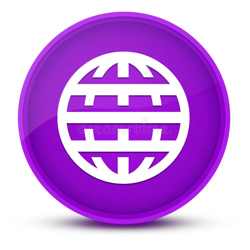 Website Luxurious Glossy Purple Round Button Abstract Stock ...
