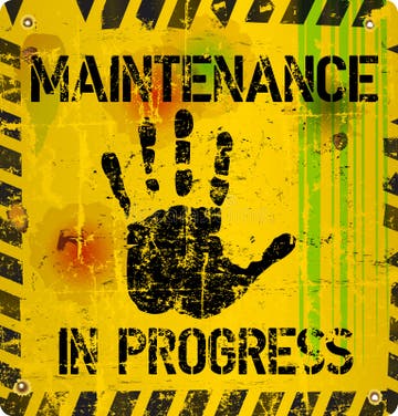 Website maintenance stock vector. Illustration of aged - 39973253