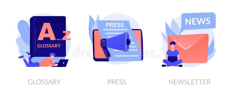 Website Media Elements Vector Concept Metaphors. Stock Vector ...