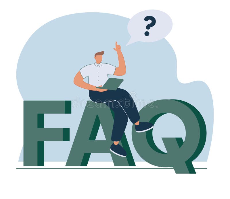 Website Menu Bar Abstract Concept Vector Illustration. Guides, FAQ and ...