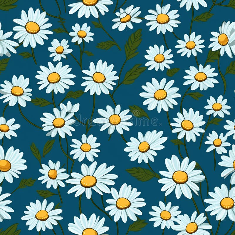 Website Mockup Daisy Illustration for Creative Vision Stock ...