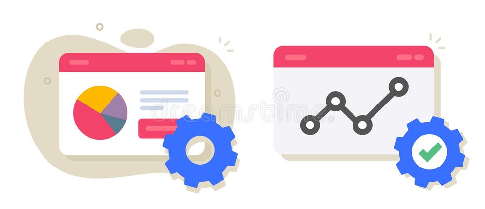 Website Online Tech Performance Development Icon Vector, Web Site ...