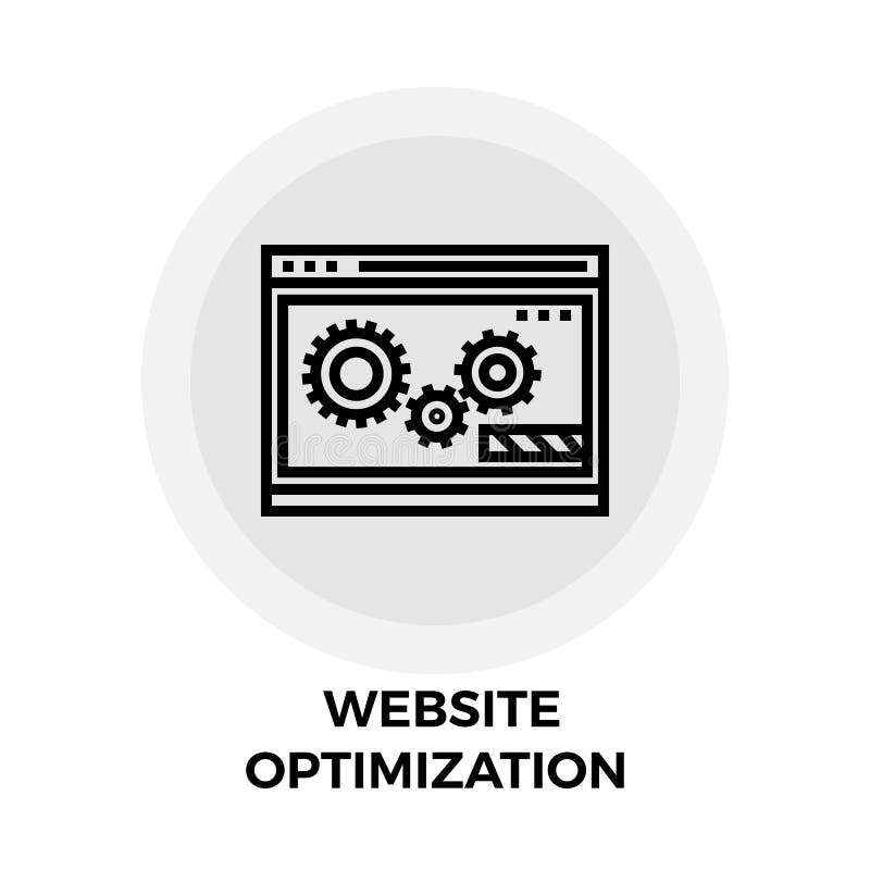 Website Optimization Line Icon Stock Vector - Illustration of internet ... Website Optimization Line Icon Stock Vector - Illustration of internet ...