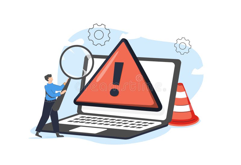 User Login Portal in Vector File Stock Illustration - Illustration of ...