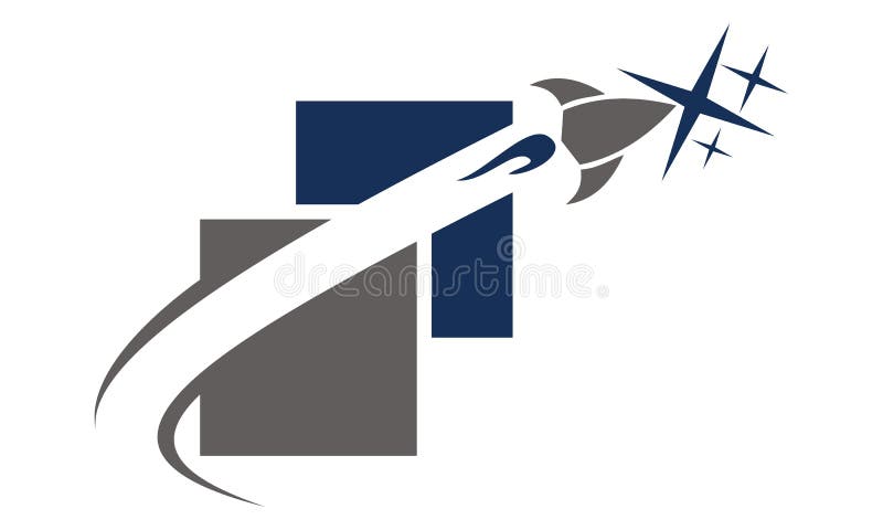 Rocket Speed Hand Commitment Teamwork Together Outline Logo Stock Vector - Illustration of loyal ...