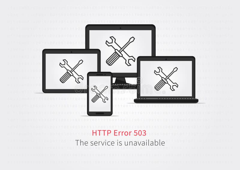 Unavailable Unable Connect Notification Concept Stock Illustration ... Unavailable Unable Connect Notification Concept Stock Illustration ...