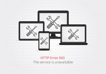 503 Error Page Stock Illustrations – 22 503 Error Page Stock ...