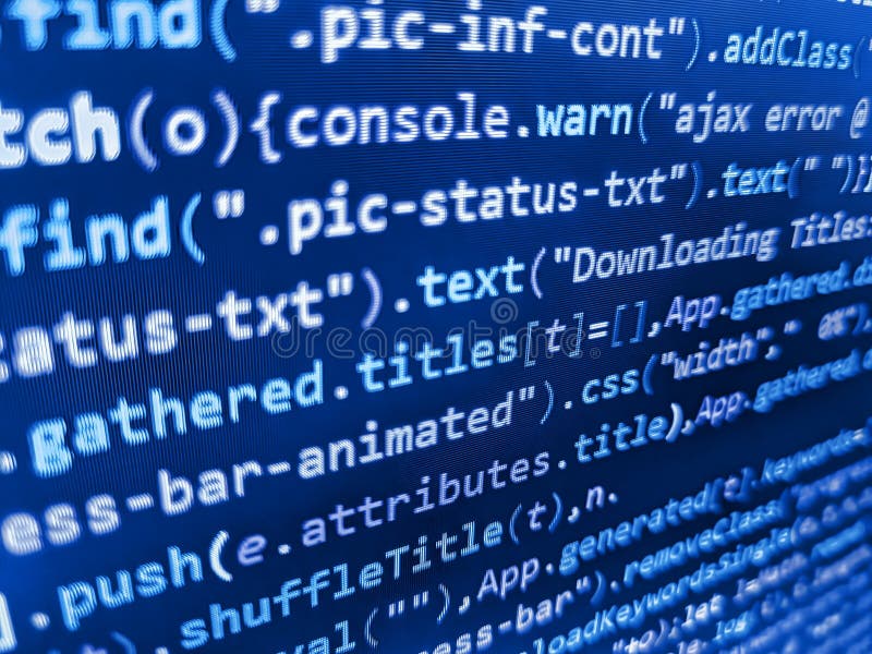 Website Programming Code Javascript Abstract Computer Script Random Software Developer