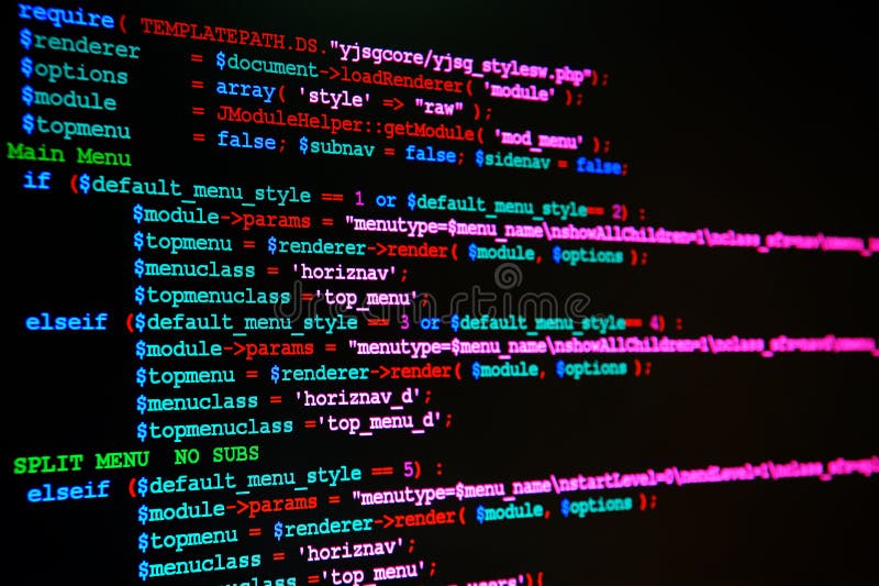 Website Programming Language Stock Photo - Image of data, programming ... Website Programming Language Stock Photo - Image of data, programming ...