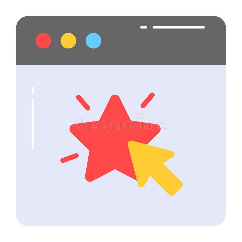 Website Rating Vector Design in Modern and Trendy Style Stock Vector ...