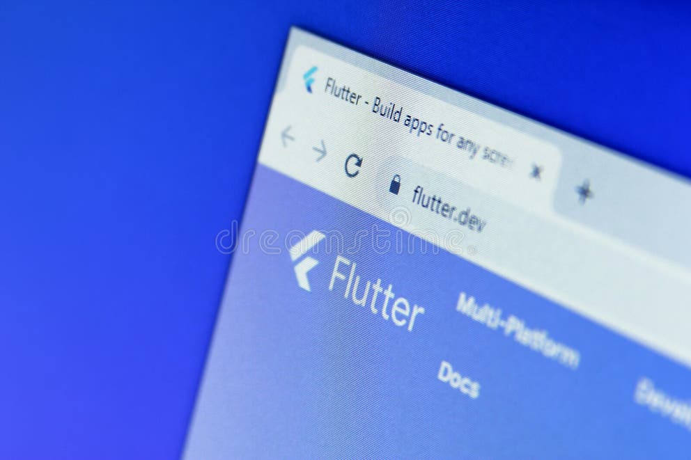 Flutter Software Company Logo Editorial Stock Image - Image of cellphone, company: 296968854