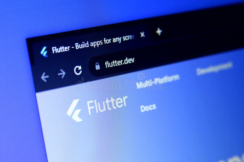 Flutter Software Company Logo Editorial Image Image Of Mobile Device 298180375