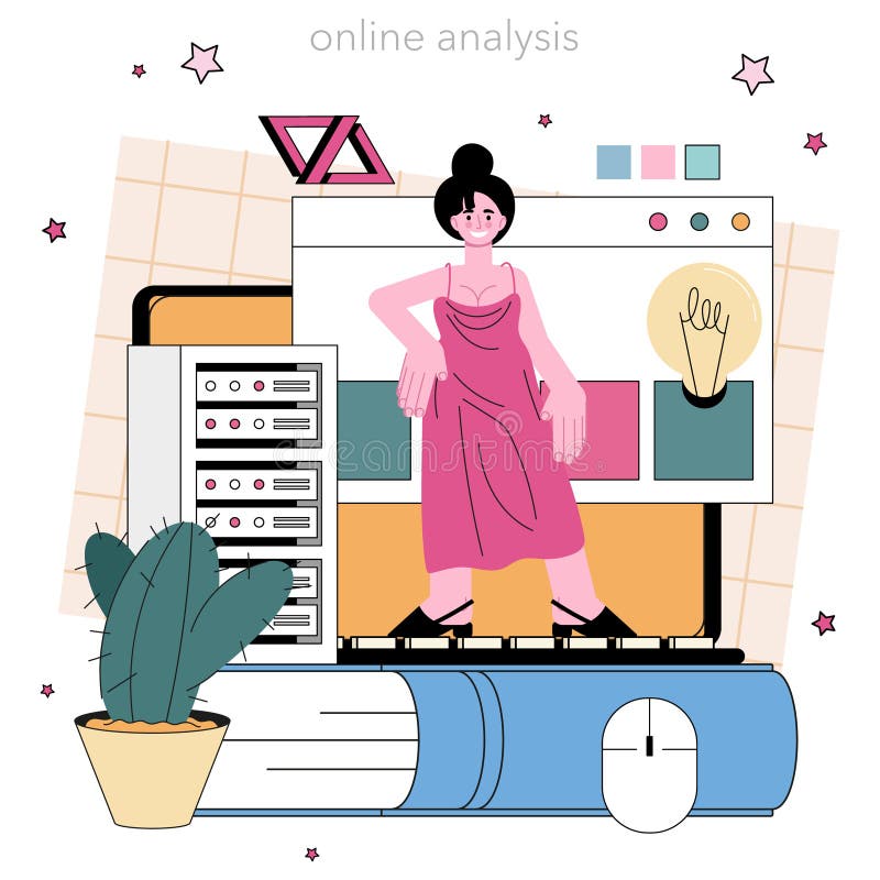 Website Technical Support Online Service or Platform. Web Page Stock Vector - Illustration of ...