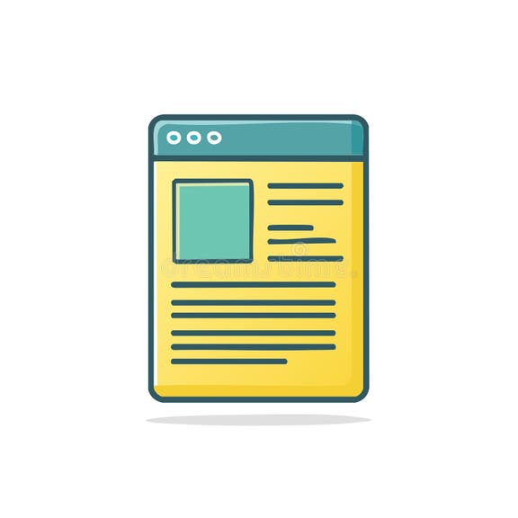 Website Template Design with Text and Image Block Web Page Layout ...