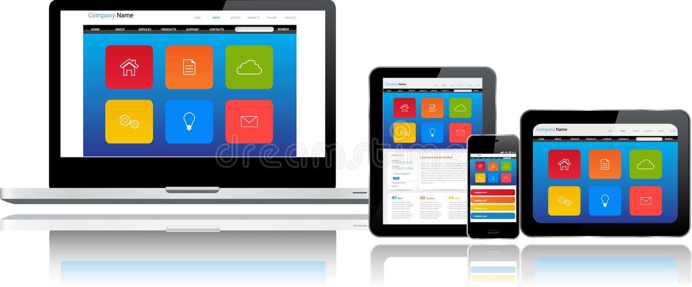 Multiple Devices Icon Stock Illustrations – 830 Multiple Devices Icon ...