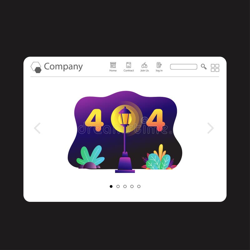 Website Template Vector Design, Website Background Design Stock Vector ...