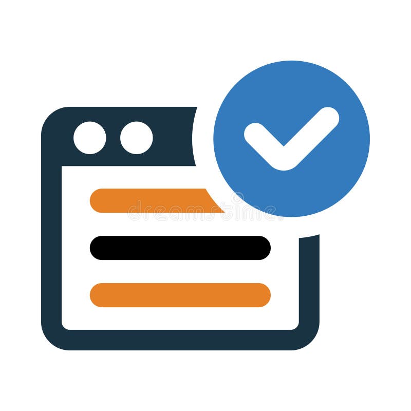 Website, Tick, Web, Verification, Verify, Approve, Browser, Check Icon ...