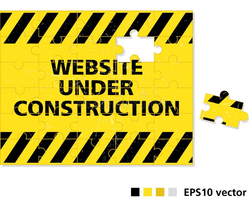 Website Under Construction Concept Illustration Stock Illustration ...