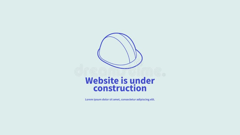 Website Under Construction Page Stock Vector - Illustration of ...