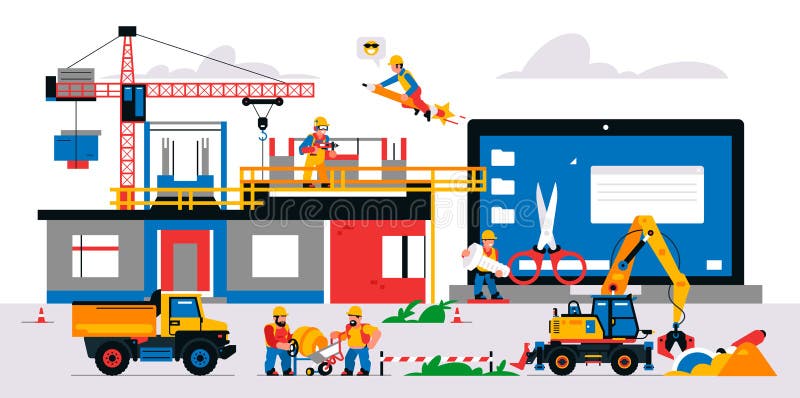 The Website is Under Construction. Service Page Warning that Will Be ...